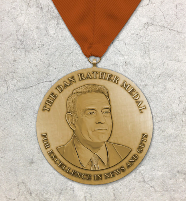 Winners announced for Dan Rather Medals | School of Journalism and Media